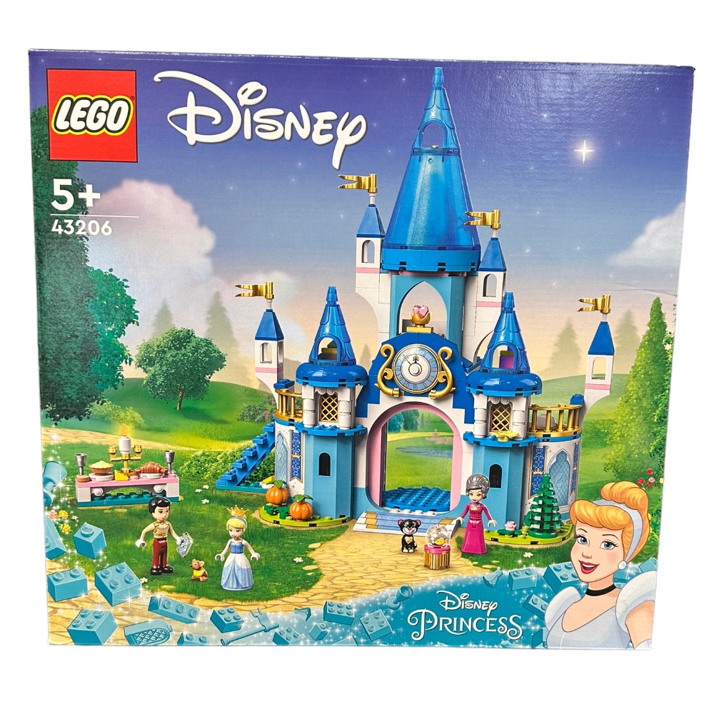 New LEGO Disney Princess: Cinderella and Prince Charming's Castle ...